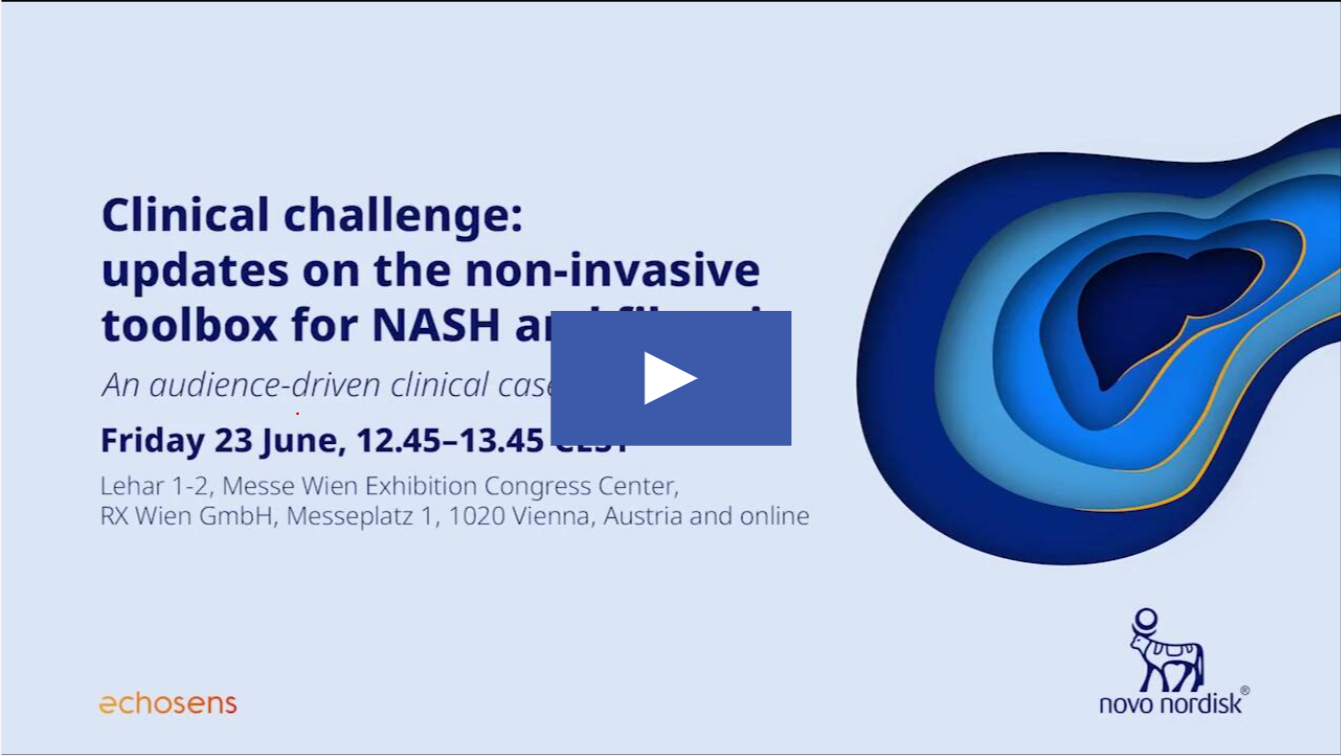 Symposium at ILC 2023 with Novo Nordisk - Echosens