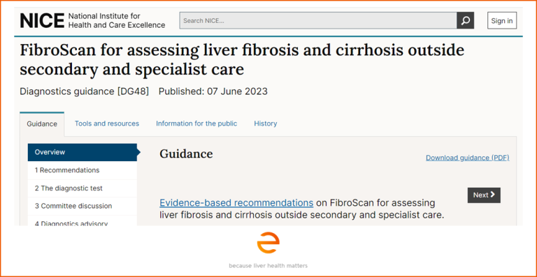 International Guidelines related to FibroScan® - ECHOSENS